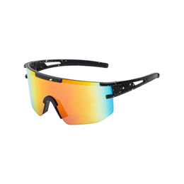 BEZLIT Herren Sonnenbrille in Rot/Gelb/Blau-Schwarz | Gr.: onesize