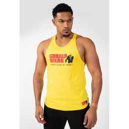 Gorilla Wear Muskelshirt - Classic - Gelb | Gr.: XXL