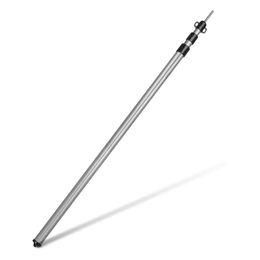 Normani Outdoor Sports Teleskop-Zeltstange 116-300 cm Caravano in Silber | Gr.: onesize