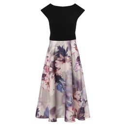 Swing Abendkleid in marine lila - 0001 | Gr.: 46