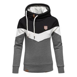 REPUBLIX Kapuzenpullover BRISTOL in Schwarz/Wei&szlig;/Anthrazit | Gr.: 3XL