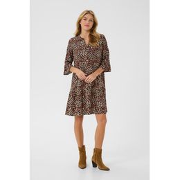 Cream Kleid CREmmiy Loose fit in Leopard Mix | Gr.: 34