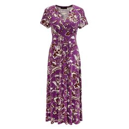 Aniston Casual Summer Dress female Purple size 36