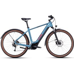 Cube Nuride Hybrid Performance 500 Allroad | Gr. 62 cm | Aluminium E-Citybike Blau