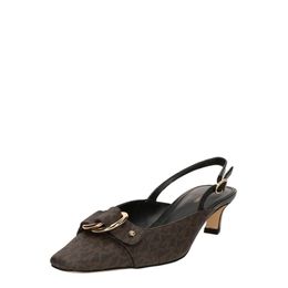 Michael Michael Kors Slingback Pumps 'JADEN' female Brown size 8,5