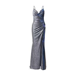 LUXUAR Kleid Damen Gr&ouml;&szlig;e 36 navy / silber Winterkleid
