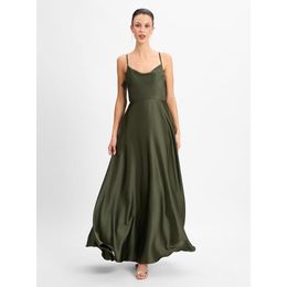 Laona Abendkleid Damen Gr&ouml;&szlig;e 38 khaki Winterkleid
