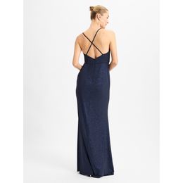 Marie Lund Abendkleid Damen Gr&ouml;&szlig;e 40 marine Winterkleid