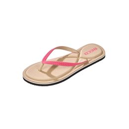 BECO the world of aquasports Zehentrenner 'URBAN' Damen Größe 37 beige