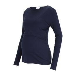 MAMALICIOUS Umstand Shirt Damen Gr&ouml;&szlig;e L navy