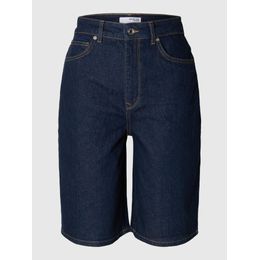 Selected Shorts 'SLFVIDA-KORI' Damen Gr&ouml;&szlig;e 32/34 dunkelblau