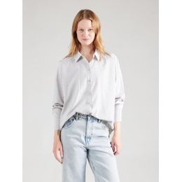 Véro Moda VERO MODA Bluse 'VMNora' Damen Größe M grau / weiß
