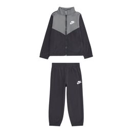 Nike Sportswear Jogginganzug 'ESSENTIALS' Jungen Gr&ouml;&szlig;e 122 grau / dunkelgrau / wei&szlig;