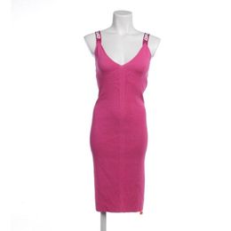 Off-White Kleid Damen Gr&ouml;&szlig;e M Second Hand rosa