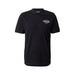 Jack & Jones Jack & Jones Poloshirt 'JJMAKOTO' Herren Gr&ouml;&szlig;e XS schwarz / wei&szlig;