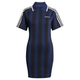 adidas originals Kleid 'Football Inspired Graphic' Damen Gr&ouml;&szlig;e 42/44 marine / schwarz / wei&szlig; Winterkleid
