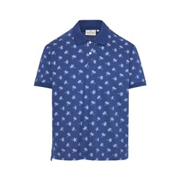 Funky Buddha Poloshirt Herren Gr&ouml;&szlig;e M indigo / hellblau