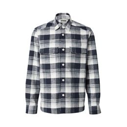 Drykorn Button Up Shirt 'Gunray' male size L marine blue / White