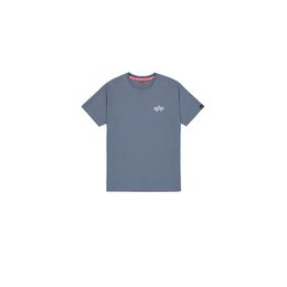 Alpha Industries Shirt Herren Gr&ouml;&szlig;e XS grau / rot / wei&szlig;
