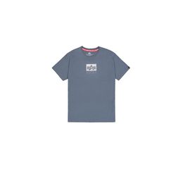 Alpha Industries Shirt Herren Gr&ouml;&szlig;e S taubenblau / silbergrau