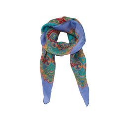 Camomilla Italia Schal 'Salvias' Damen Größe One Size royalblau / grün / orange / dunkelrot