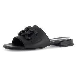 Gabor Pantolette Damen Größe 44 schwarz