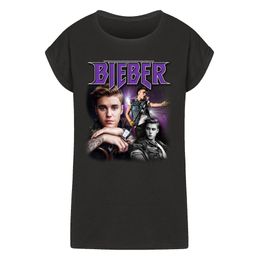 F4NT4STIC Shirt 'Justin Bieber Iconic' female Black size 5XL