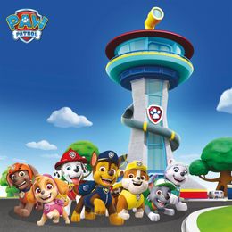 Leinwandbild BÖNNINGHOFF "Paw Patrol", bunt (farbe rahmen: kein rahmen, farbe bild(er): blau, rot, gelb, weiß), B:35cm H:35cm T:1,8cm, Canvas, Bilder, BxH: 35x35 cm