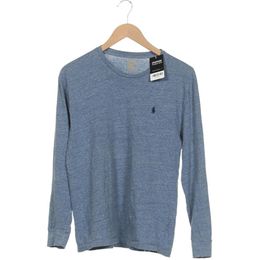 Polo Ralph Lauren Langarmshirt Herren Größe M Second Hand blau