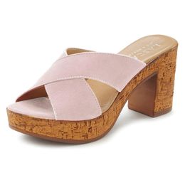 Lascana Pantolette Damen Gr&ouml;&szlig;e 36 pink