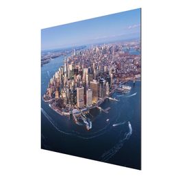 Bilderwelten Alu-Dibond Outdoor Bild Big City Life