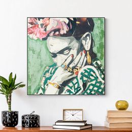 Wechselbild Frida Kahlo - Collage No.3