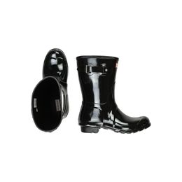 Hunter Stiefel Damen Größe 38 Second Hand schwarz