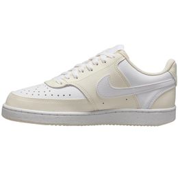 Nike Sneaker ' Court Vision Low Next Nature ' Damen Größe 40 ecru / weiß