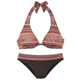 Buffalo Bikini Damen Gr&ouml;&szlig;e XL braun / mischfarben