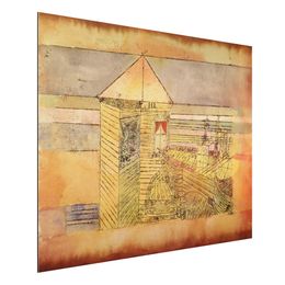 Bilderwelten Alu-Dibond Outdoor Bild Paul Klee - Wunderbare Landung