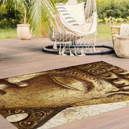 Vinylteppich Vintage Buddha