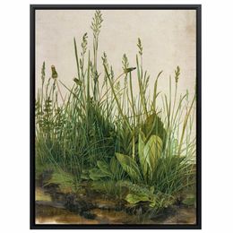 Bilderwelten Leinwandbild - Hochformat Albrecht D&uuml;rer - Das gro&szlig;e Rasenst&uuml;ck