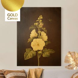 Bilderwelten Leinwandbild - Hochformat Barbara Regina Dietzsch - Stockrose