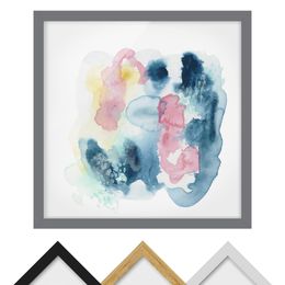 Bilderwelten Bild mit Rahmen - Quadrat Intrige II