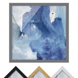 Bilderwelten Bild mit Rahmen - Quadrat Nordk&uuml;ste II
