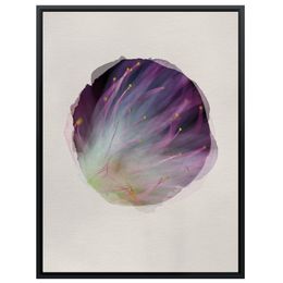 Bilderwelten Leinwandbild - Hochformat Wasserfarben - Bl&uuml;tenstaub