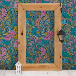 Bilderwelten Mustertapete Vliestapete modern Wandtapete einzigartig - Das Land der Fantasien - Paisley Wohnzimmer Schlafzimmer