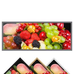 Bilderwelten Bild mit Rahmen - Panorama Obst Mix