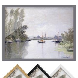 Bilderwelten Bild mit Rahmen - Querformat Claude Monet - Argenteuil