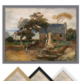 Bilderwelten Bild mit Rahmen - Querformat Auguste Renoir - Treboul