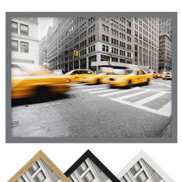 Bilderwelten Bild mit Rahmen - Querformat Rasantes New York