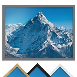 Bilderwelten Bild mit Rahmen - Querformat Der Himalaya