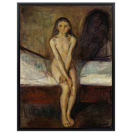 Bilderwelten Leinwandbild - Hochformat Edvard Munch - Pubert&auml;t