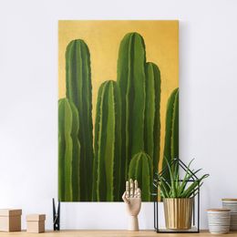 Bilderwelten Leinwandbild - Hochformat Lieblingspflanzen - Kaktus
